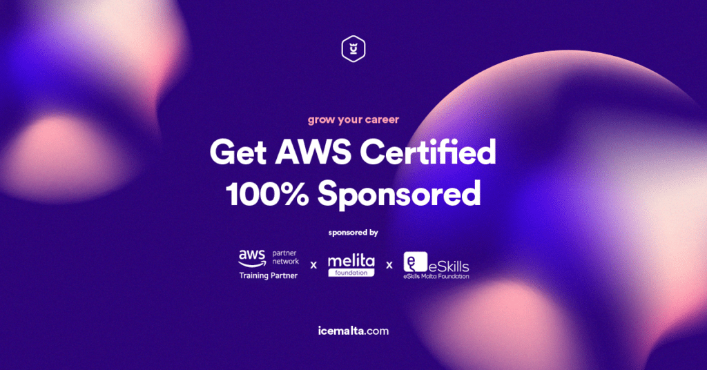 A 100% sponsorship scheme for AWS training. - ICE Campus